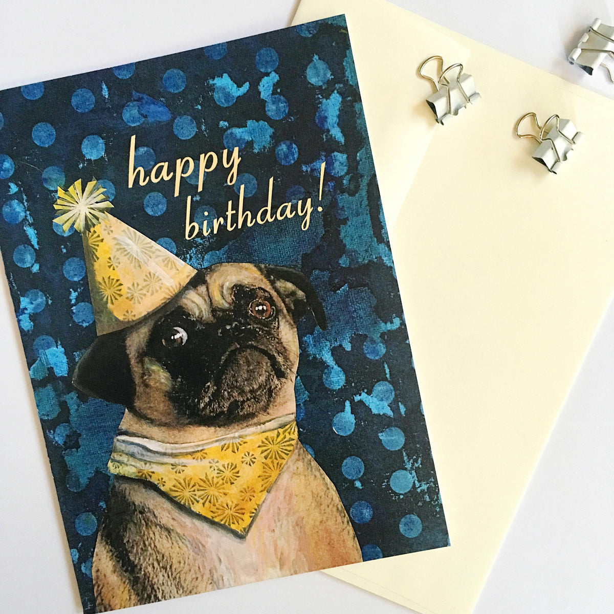 Funny Pug Birthday Cards